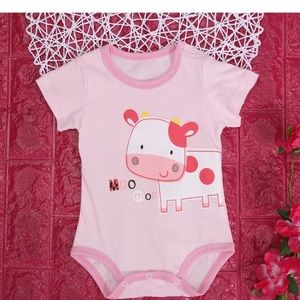 Pink Magnolia | One Pieces | 2for Cute Little Cow One Piece Outfit ...